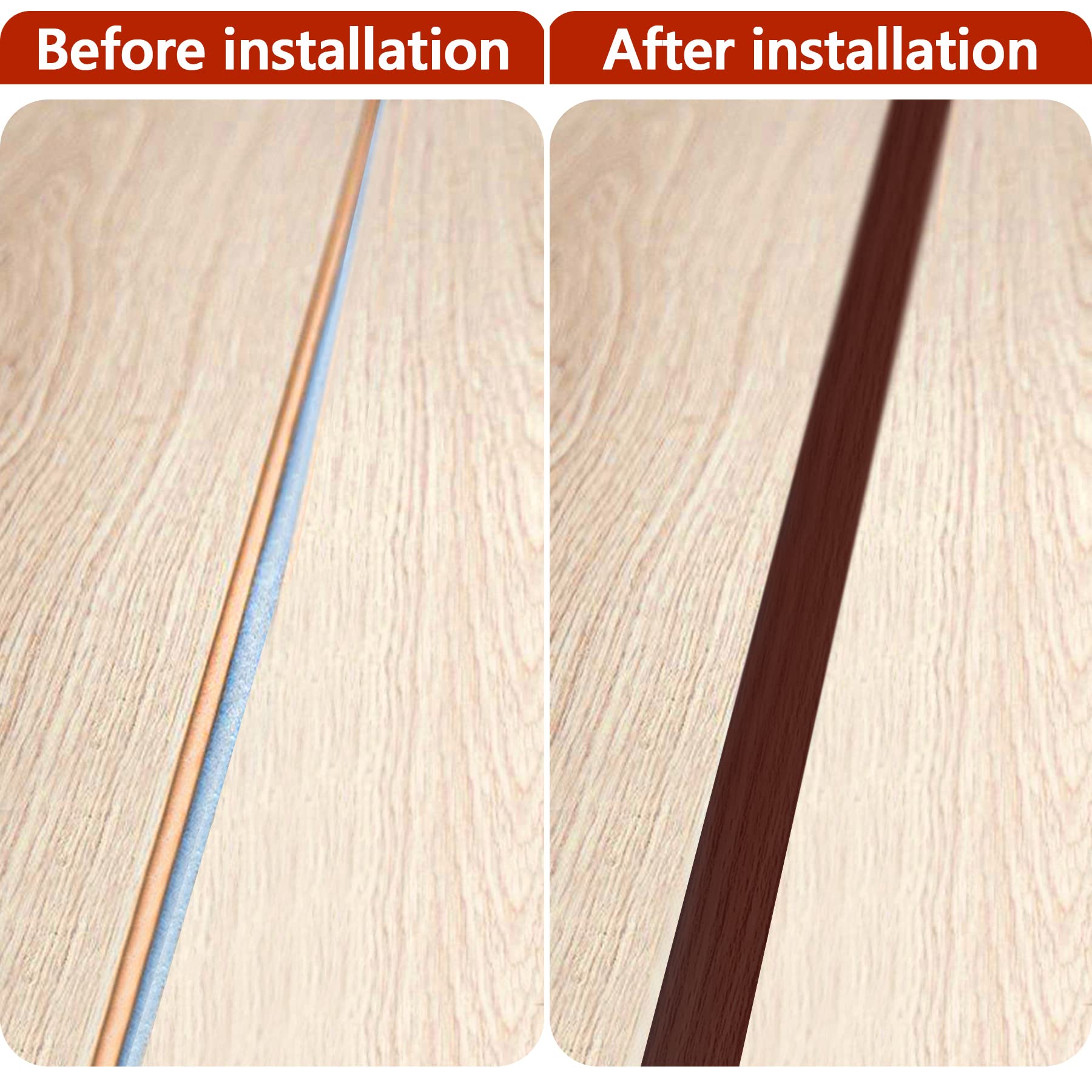 Snapklik.com : 20Ft Floor Transition Strip Self Adhesive Carpet To Tile ...