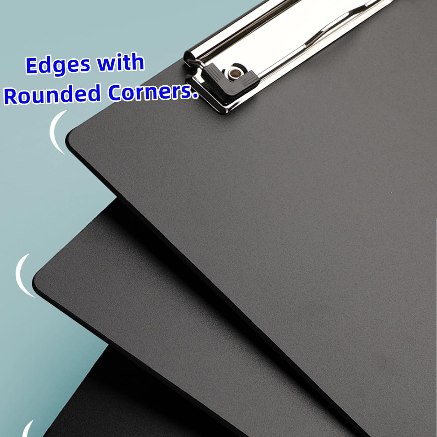 Portapapeles de plástico, 6 paquetes de tableros de clip de tamaño A4 ...