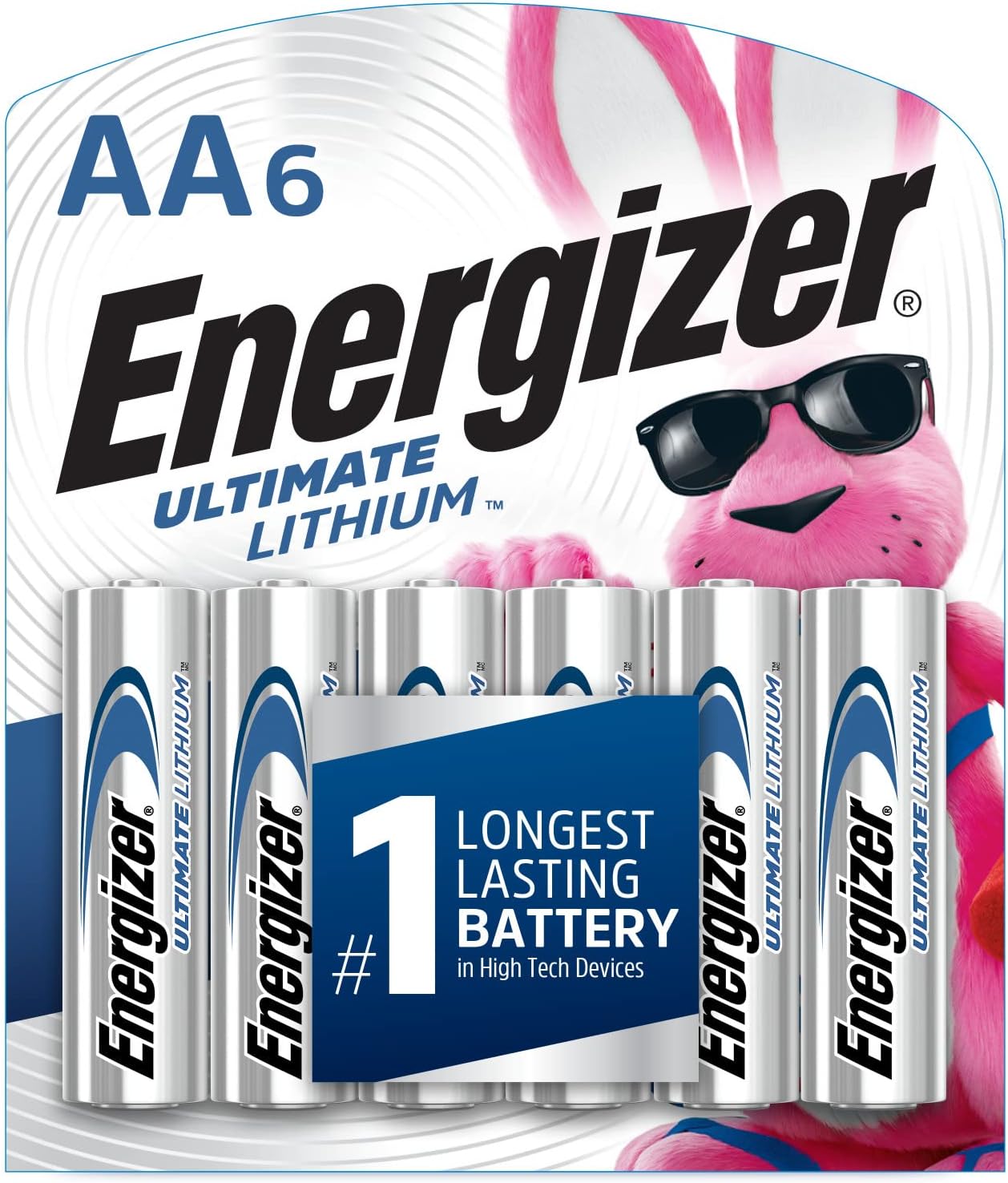 Amazon.com: Energizer L91 AA Ultimate Lithium 1.5 Volt Battery - Bulk ...