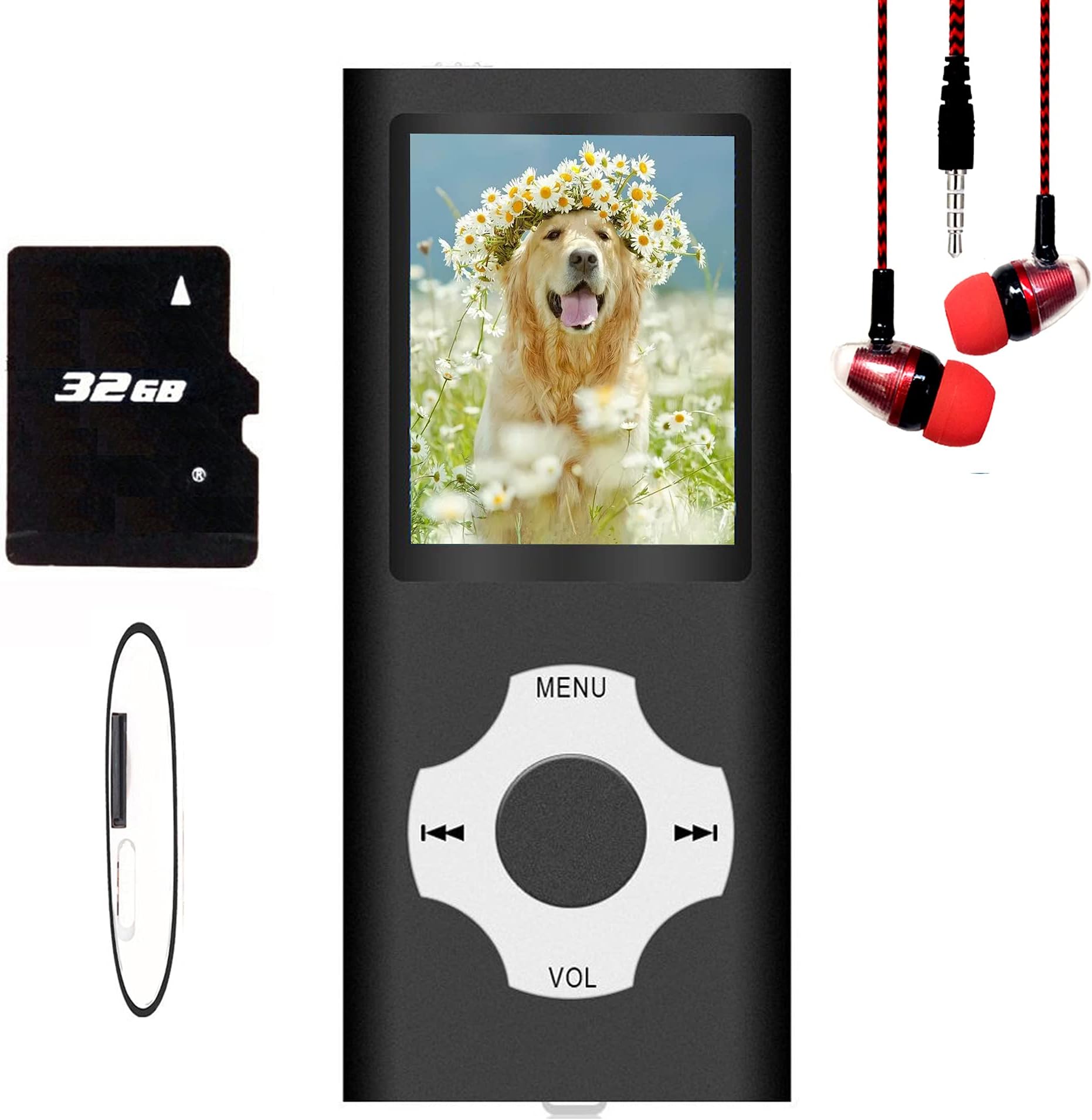 Amazon.com: MP3 Player / MP4 Player, Hotechs MP3 Music Player with 32GB ...