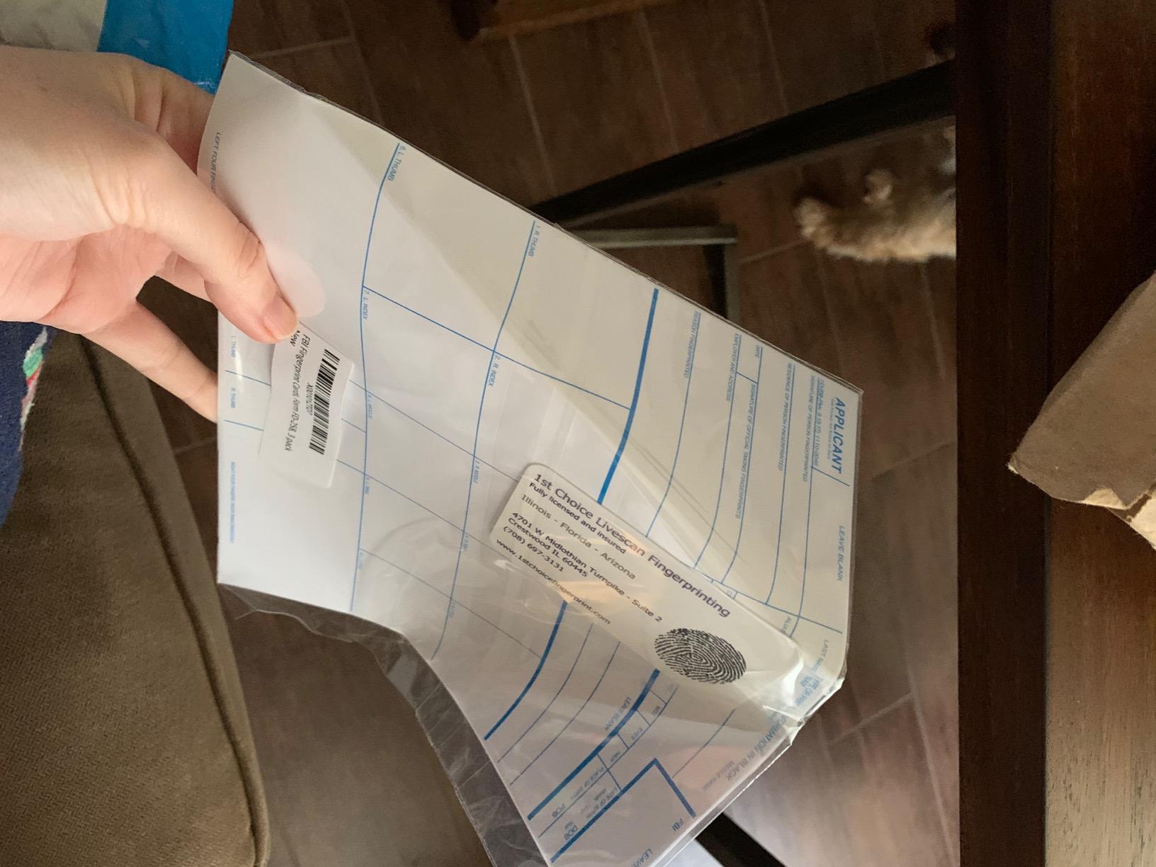 Amazon.com: FBI Fingerprint Cards, Form FD-258, 3 pack : Office Products