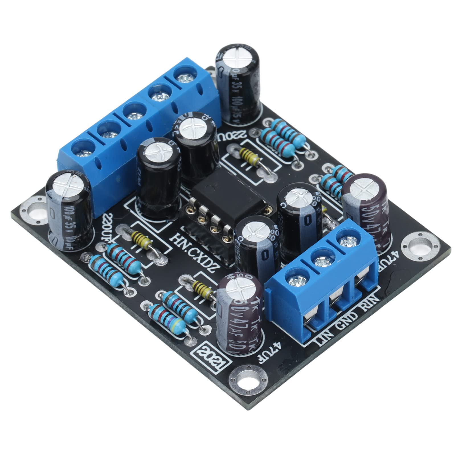 Buy Preamp Amplification Module, 2 Channel Preamplifier Board 1.6mm ...