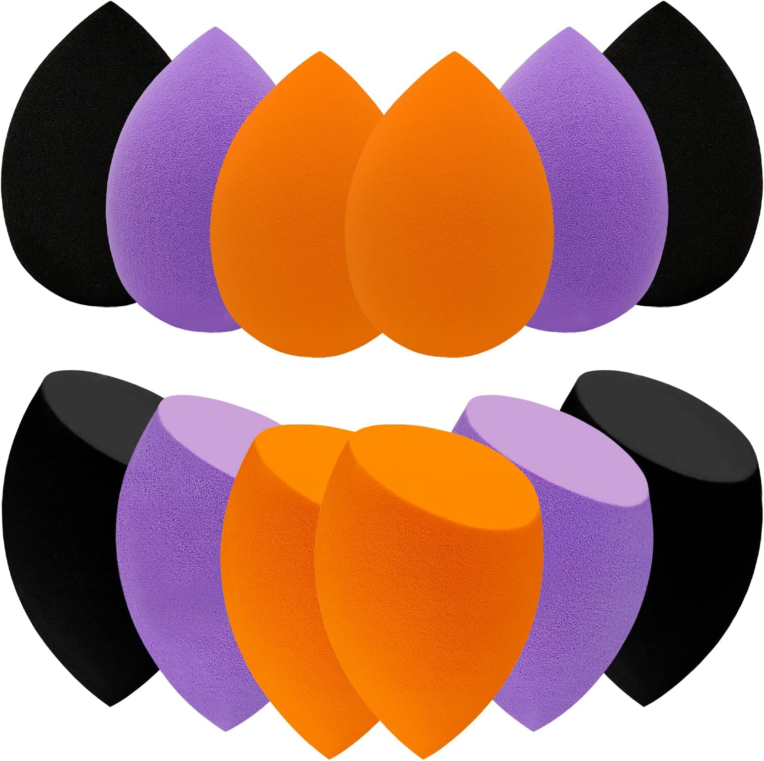 Amazon.com : 12 Pieces Professional Makeup Sponge Set,Latex Free ...