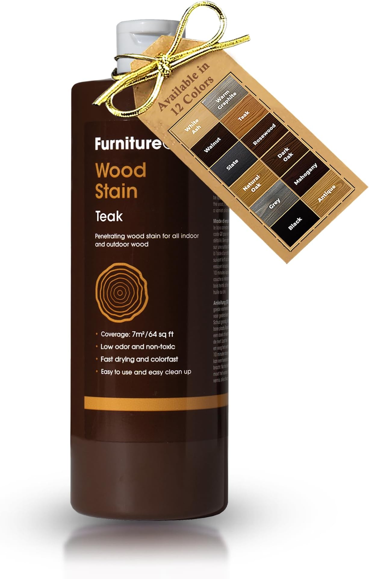 ZAR 12006 1/2PT Natura Stain, Premium Teak - Household Wood Stains ...