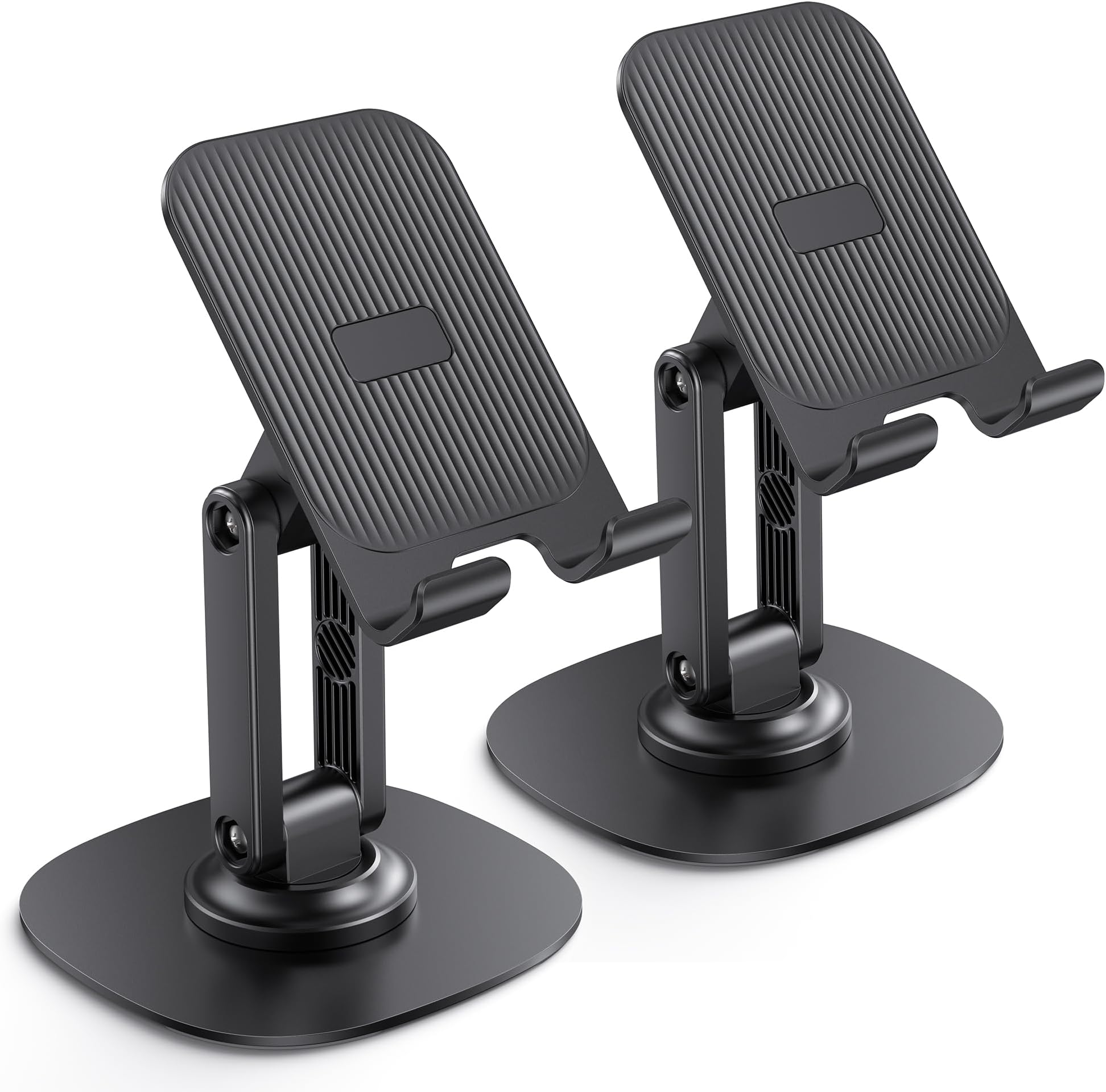 Amazon.com: OMOTON Cell Phone Stand for Desk, 2 Pack Adjustable ...