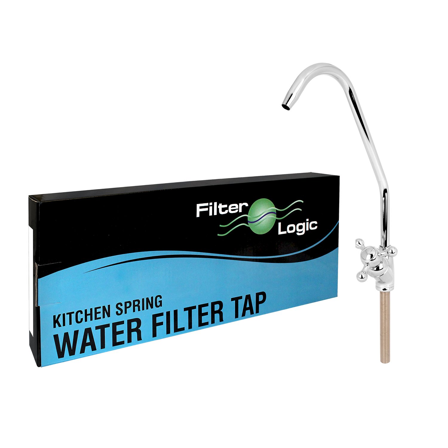 Filterlogictraditional Faucet Tri Claw Victorian Style Stainless Steel ...