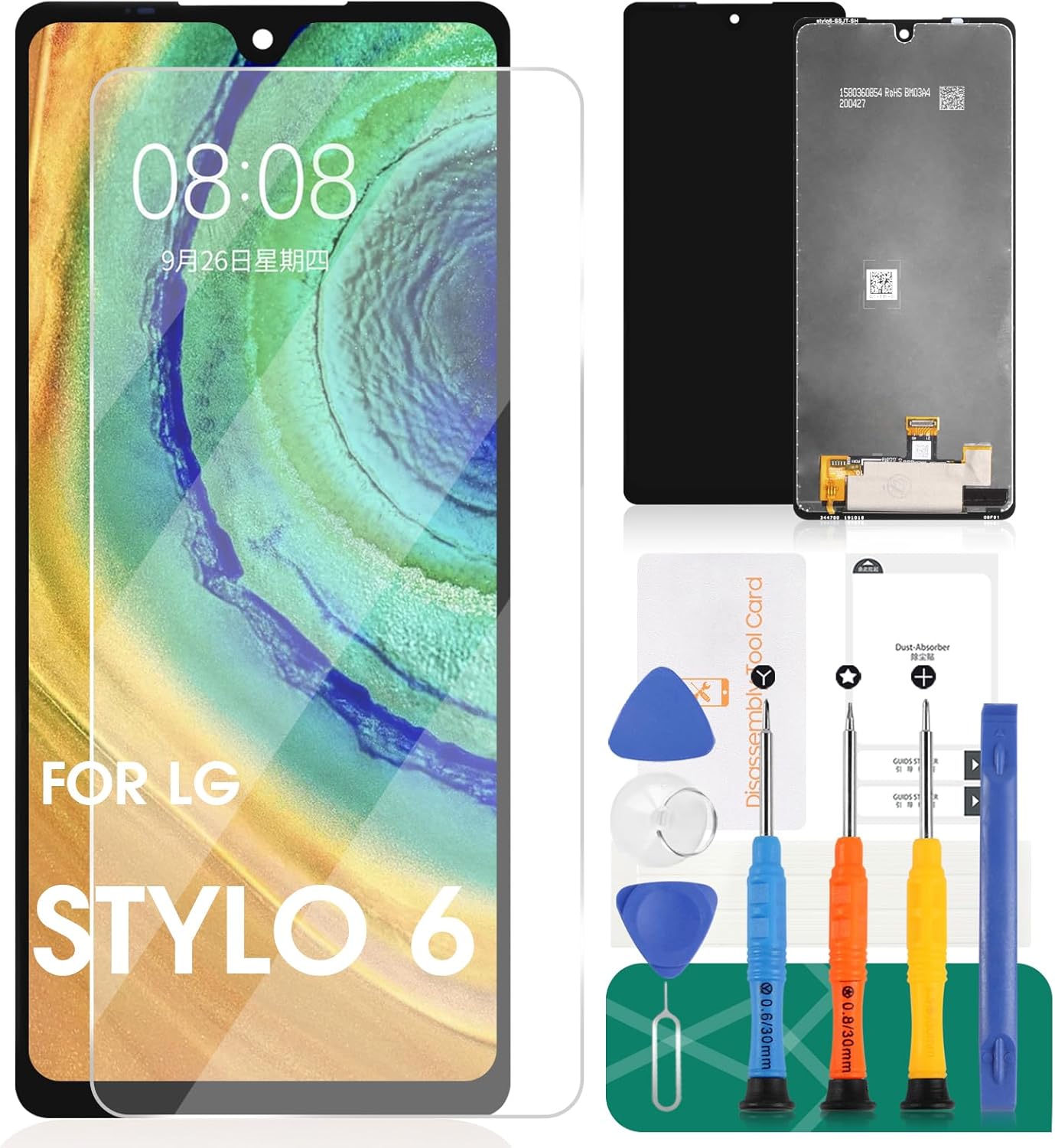 Amazon.com: for LG Stylo 6 LCD Screen for LG Stylo 6 Screen Replacement ...
