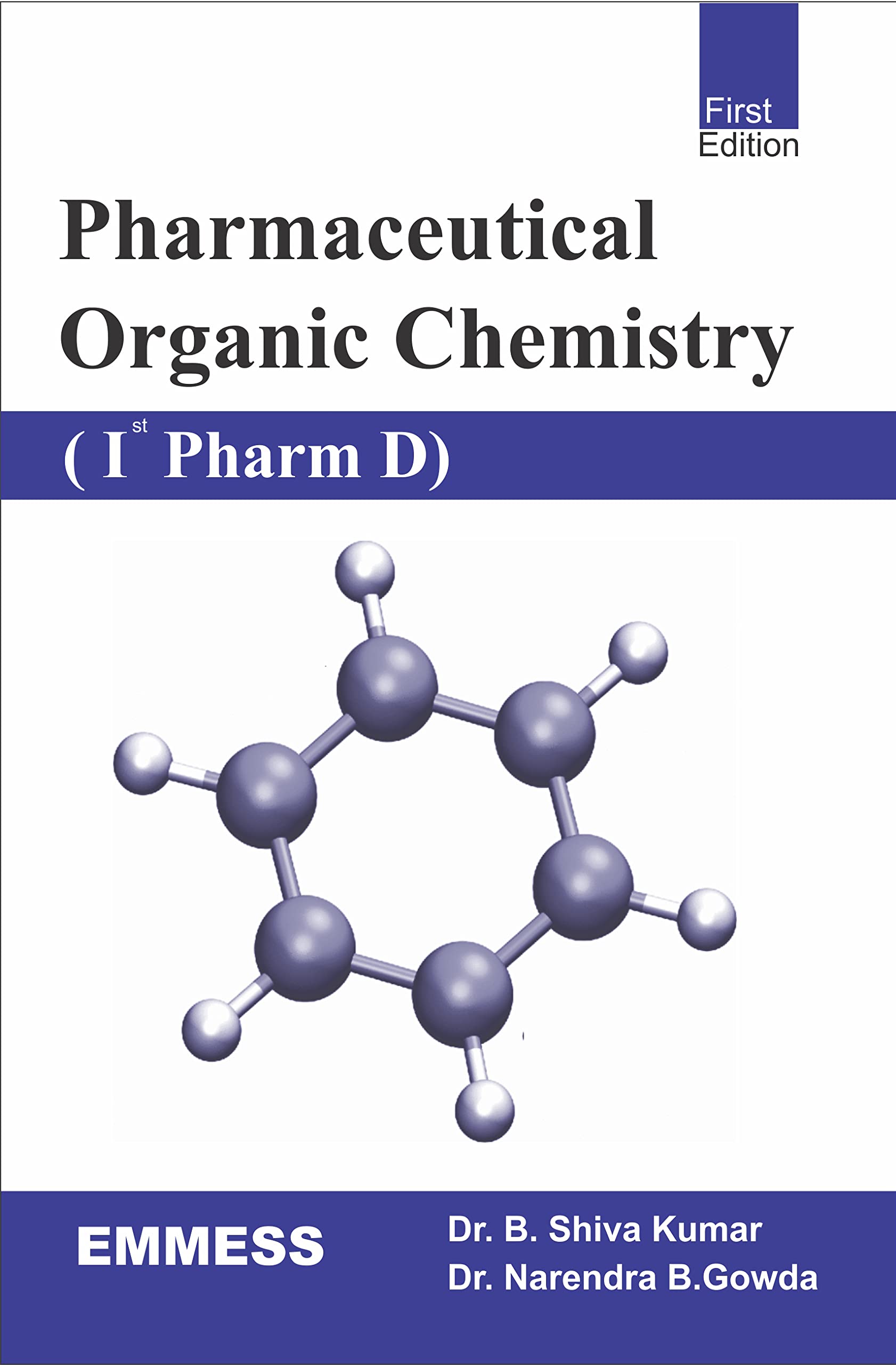 Buy Pharmaceutical Organic Chemistry (Ist Pharm D) Book Online at Low ...