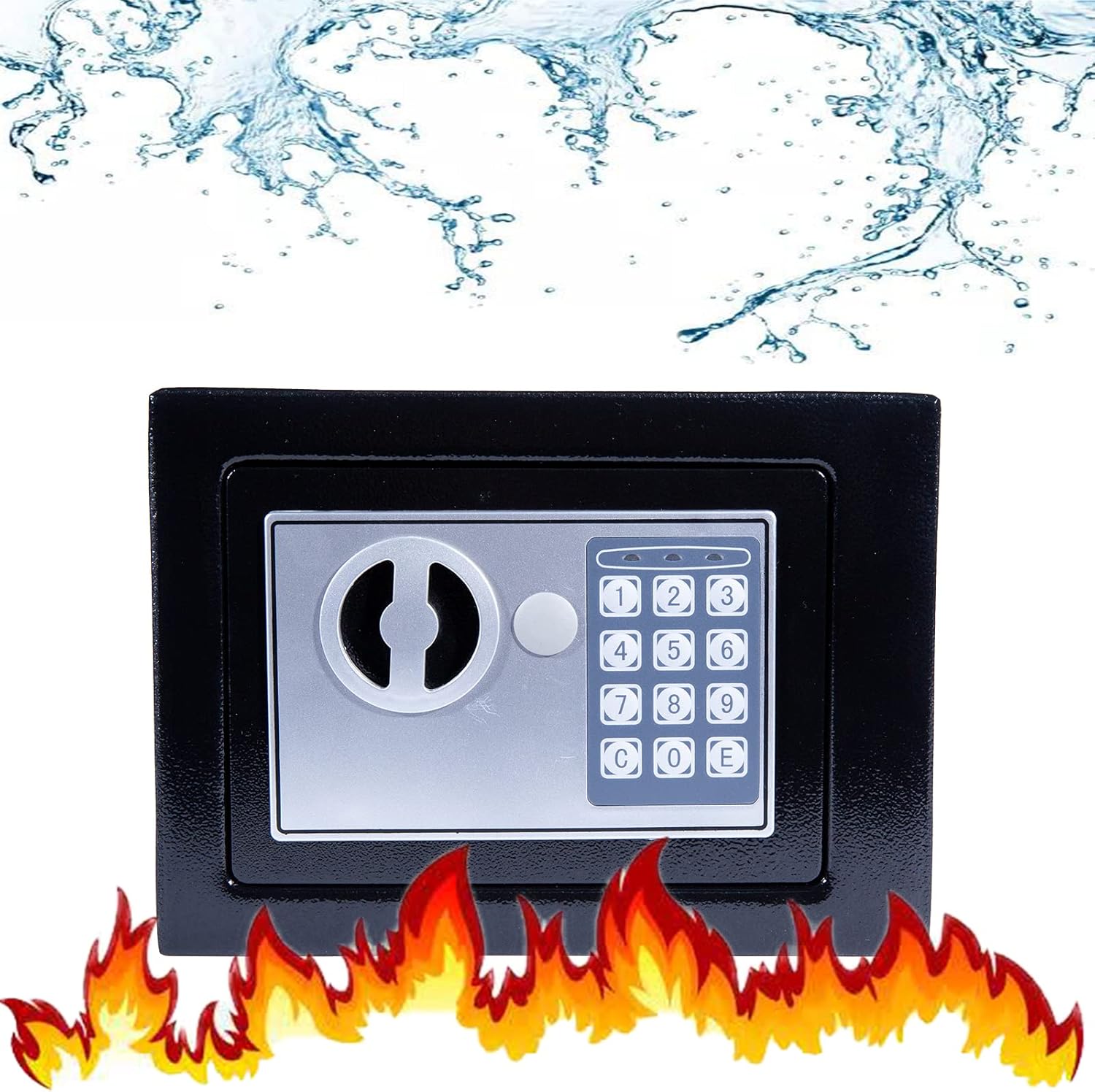 Mini safe tresor, Digitaler elektronischer Sicherheitstresor mit zwei ...