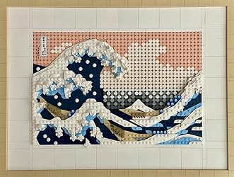 Amazon.com: LEGO Art Hokusai – The Great Wave 31208, 3D Japanese Wall ...
