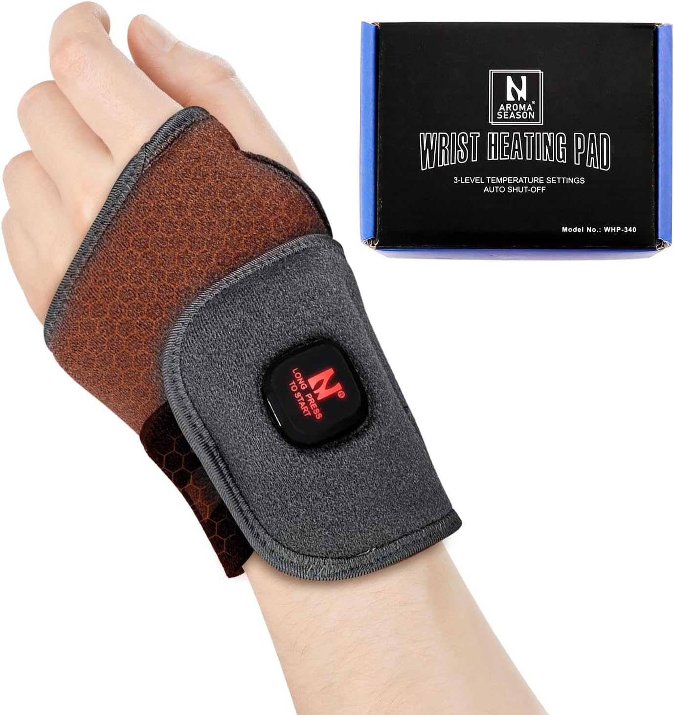 Amazon.com: Aroma Season Hand Heating Pad, Carpal Tunnel Relief Heating ...