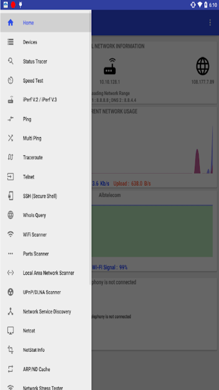 Network Manager - Network Tools and Utilities - App on Amazon Appstore