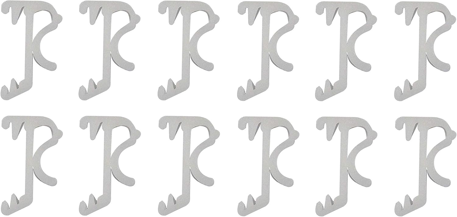 Amazon.com: WOOD BLIND VALANCE CLIPS for Valances with 1" Plastic ...