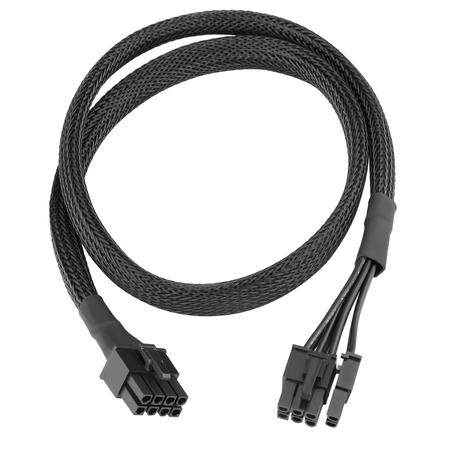 Amazon.com: Aukuoy PCIe Cable 8 Pin to 6+2 Pin GPU Power Extension ...
