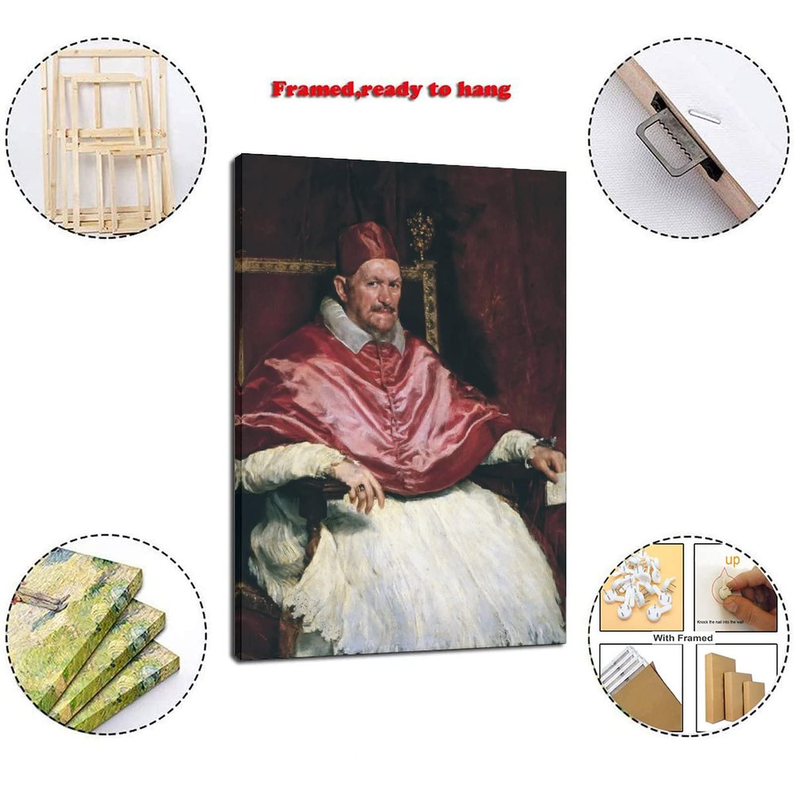 Portrait Of Innocent X Diego Velazquez