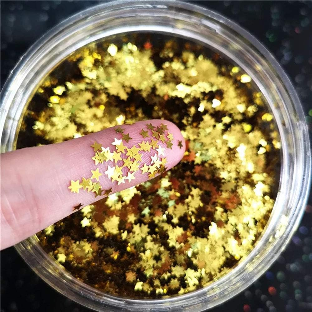 Amazon.com: EBOOT 100 Gram Stars Confetti Glitter Star Sequins for ...