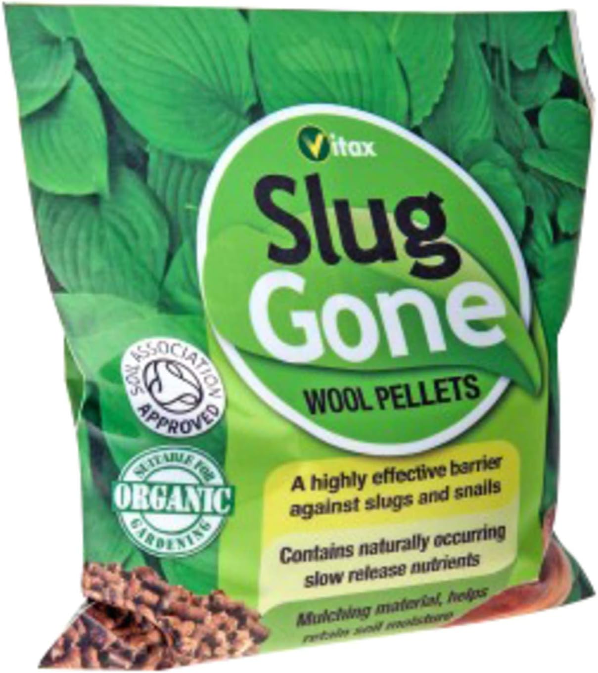 Vitax Slug Gone Wool Pellets, Natural, Organic Barrier To Protect ...