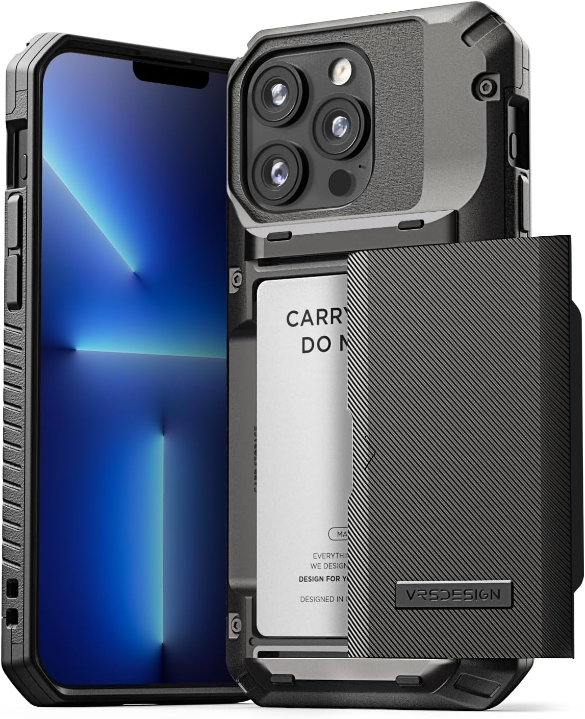 Amazon.com: VRS DESIGN Damda Glide Pro Phone Case Designed for [iPhone ...