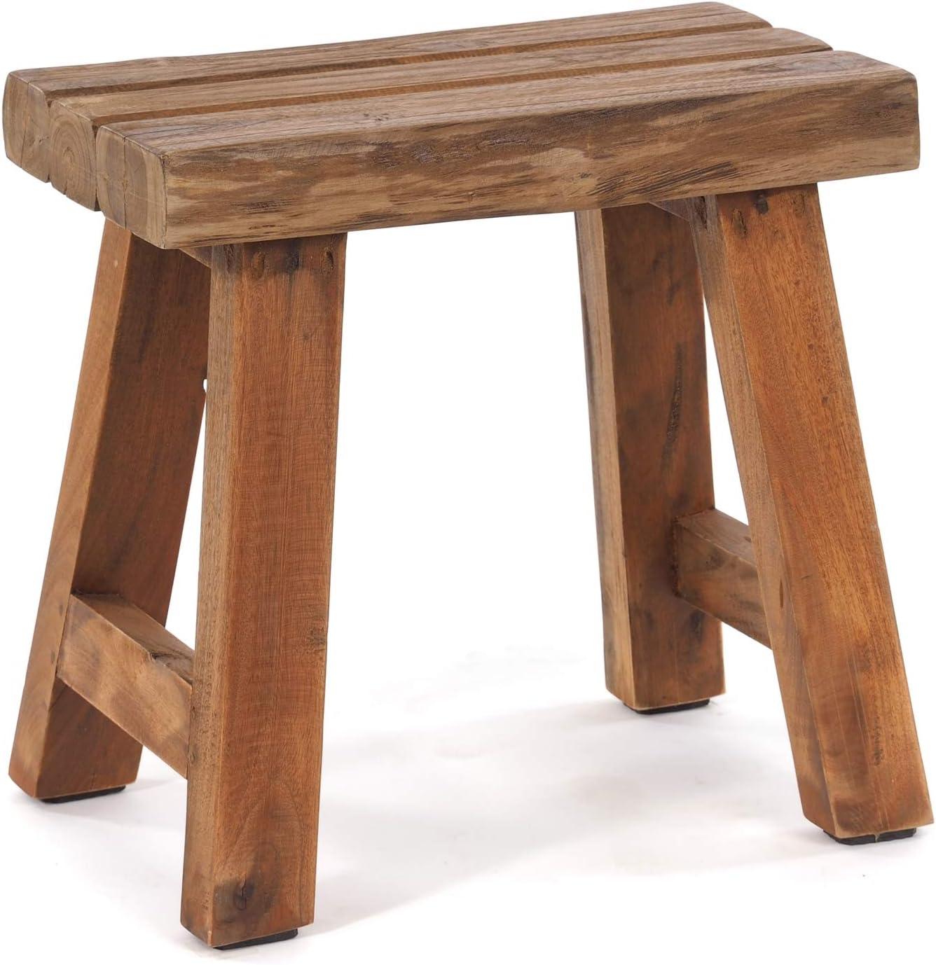 Design Tabouret FINCA | en Bois, Marron | Chaise en Bois de Teck ...