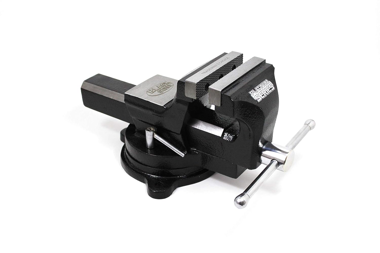 Black Steel S.G.Iron Engineers Vice Swivel Base (125 mm) : Amazon.in ...