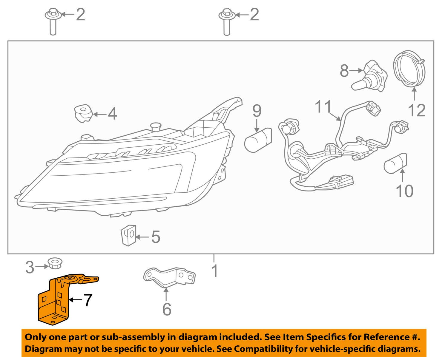 Amazon.com: GM 23164206 BRACKET-HDLP : Automotive