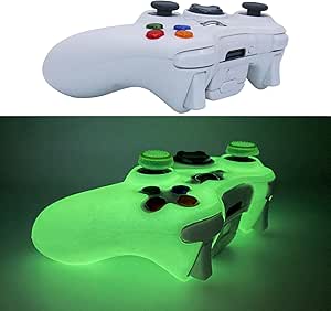 Amazon.com: Silicone Case Cover for Xbox 360 Controller Grips, Luminous ...