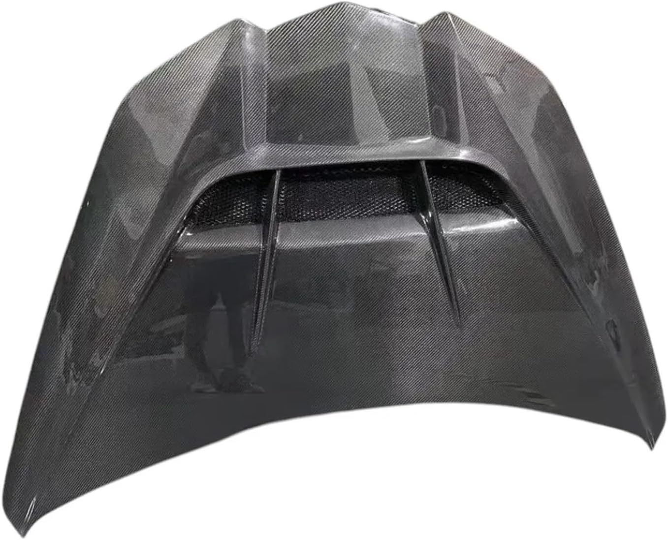 Amazon.com: ZR1 Style Carbon Fiber Fibre Front Bonnet Engine Hood ...