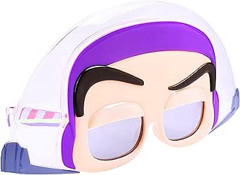 Amazon.com: Sun-Staches Toy Story Buzz Lightyear Sunglasses UV400 ...