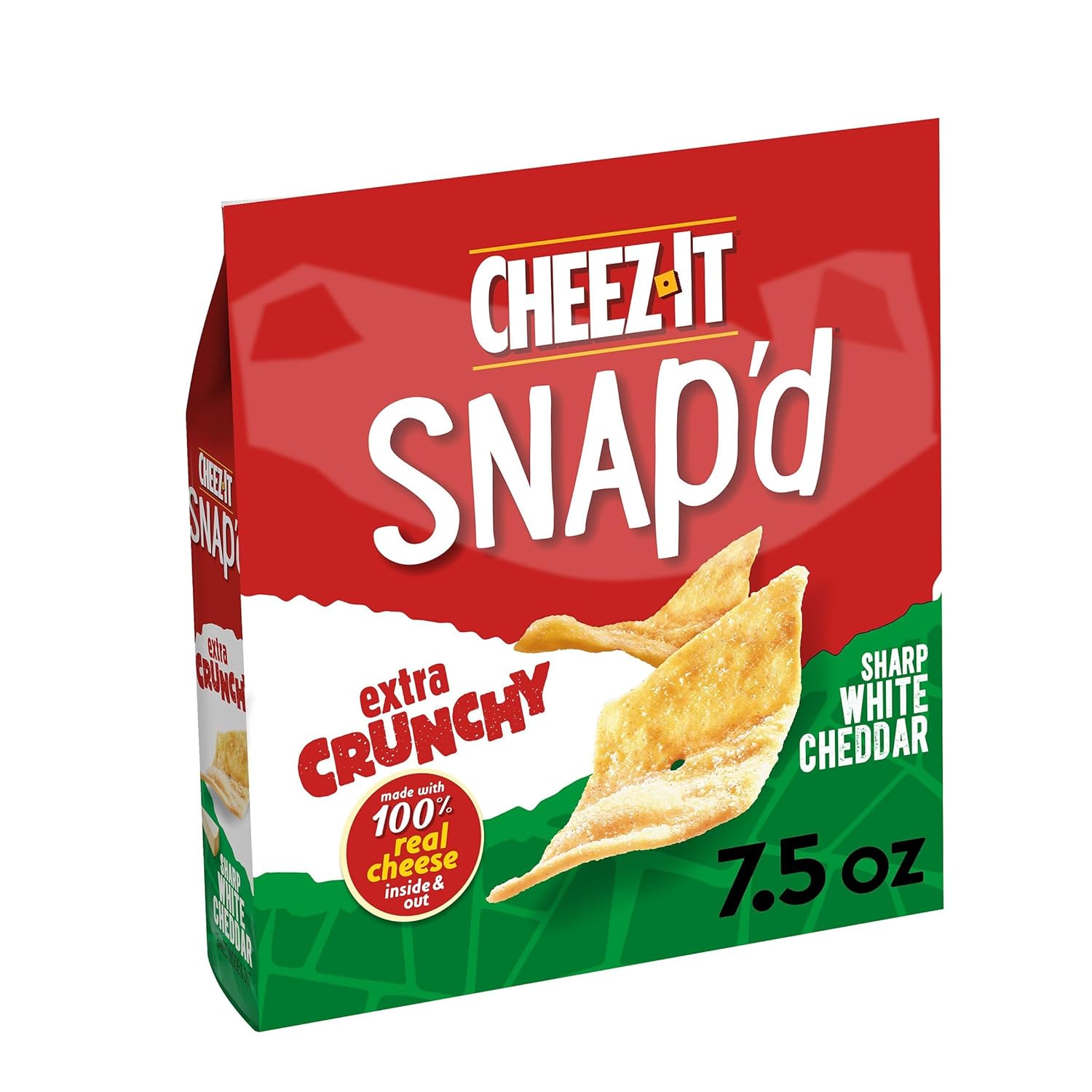 Amazon.com: Cheez-It Snap'd Cheese Cracker Chips, Thin Crisps, Extra ...