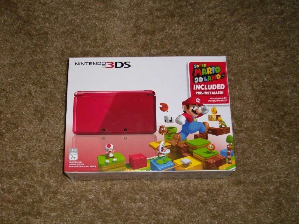 Amazon.com: Nintendo 3DS Holiday Bundle - Flame Red with Super Mario 3D ...