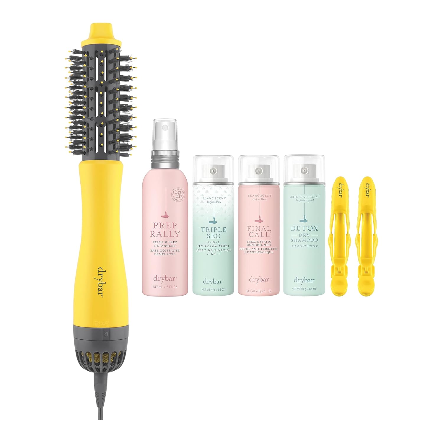 Amazon.com: Drybar Blowout With A Twist Kit, Yellow : Beauty & Personal ...