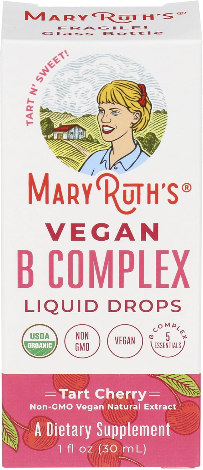 Amazon.com: Mary Ruth's Organic Vitamin B Complex Drops, 1 FZ : Health ...