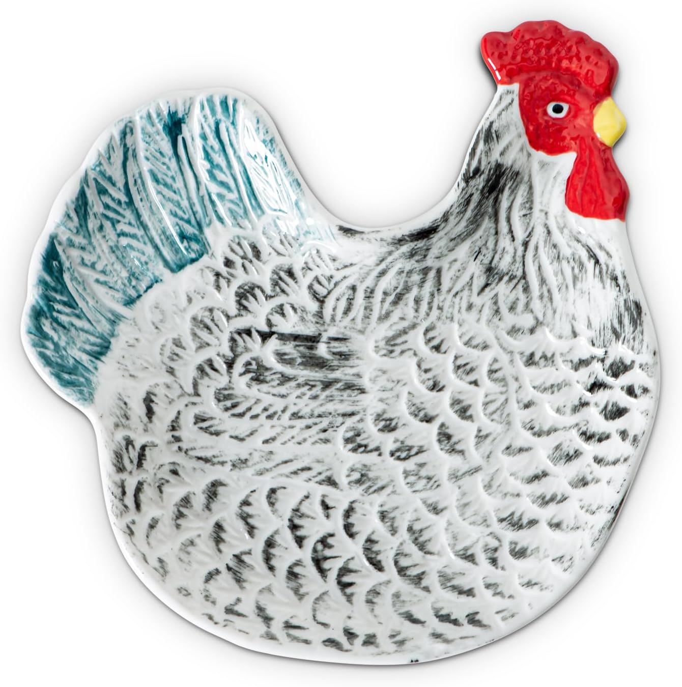 Amazon.com: Colorful Hen-Shaped Ceramic Spoon Rest for Stove Top ...