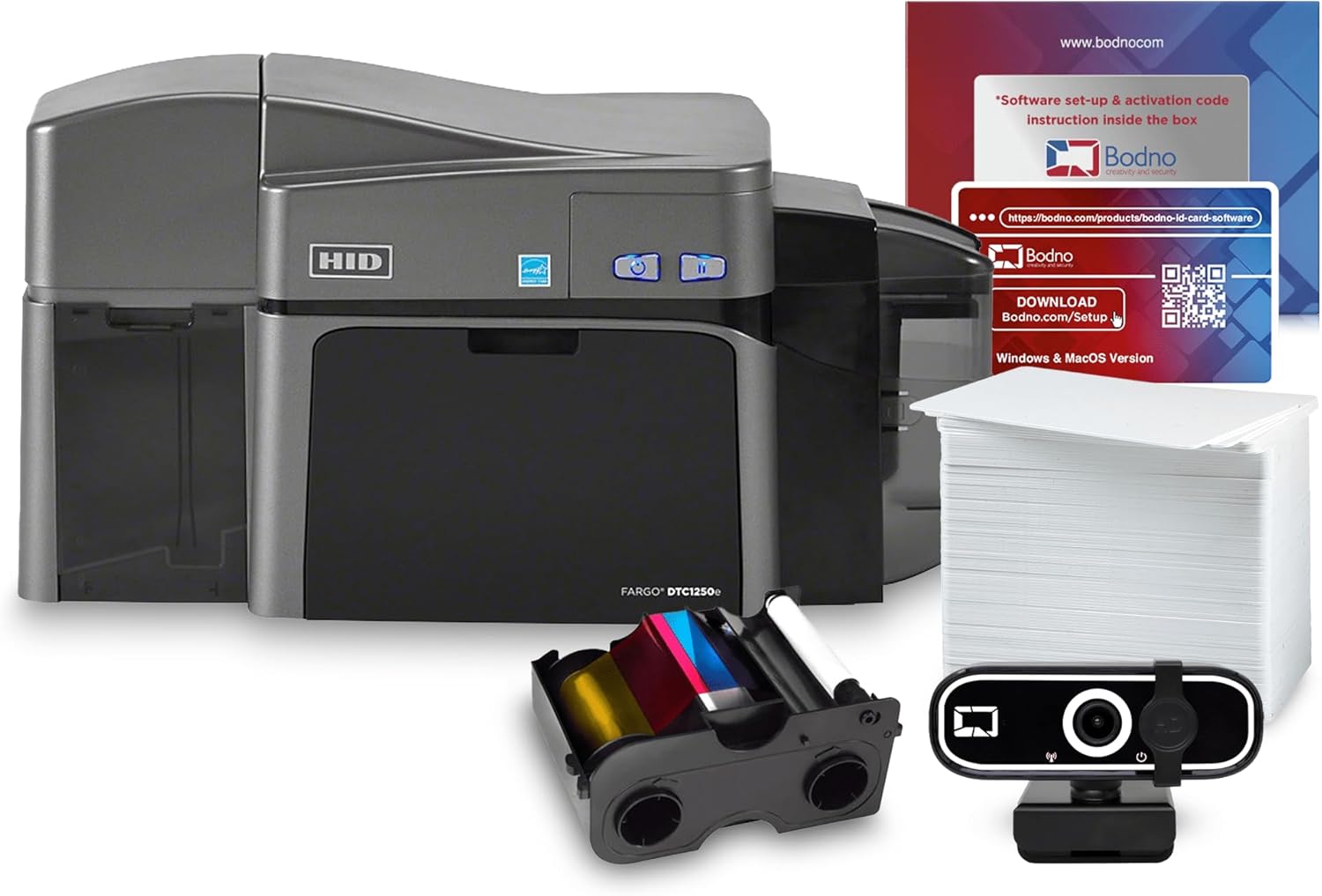Fargo DTC1250e Dual Sided ID Card Printer with Nepal | Ubuy