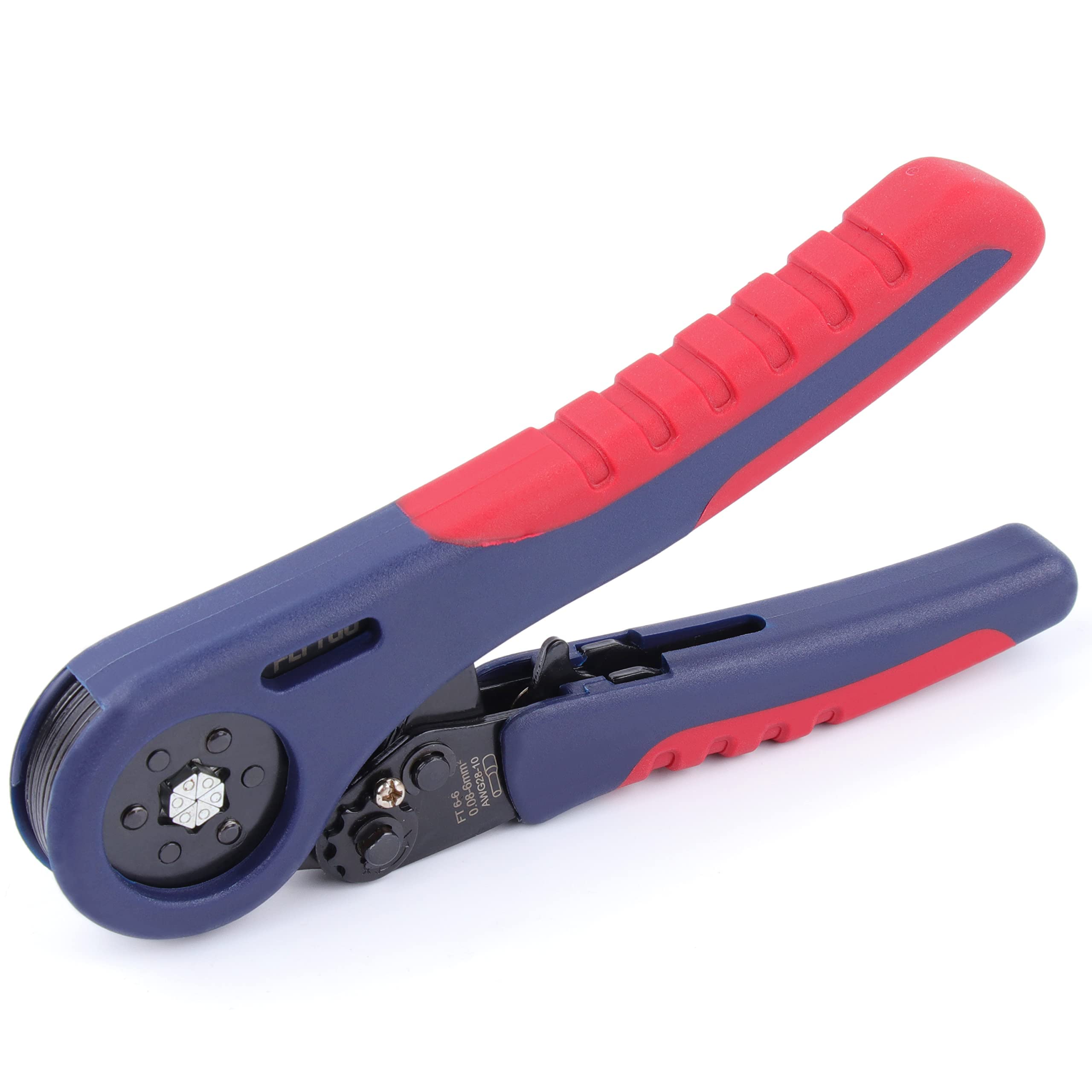 Buy Flytuo Hexagonal Ferrule Crimping Tool, New HSC8 6-6A Self ...