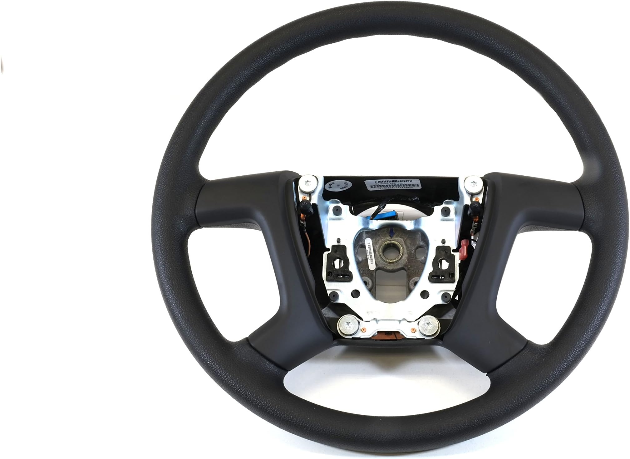 Amazon.com: OEM Steering Wheel w/out Controls Black Leather 07-14 ...