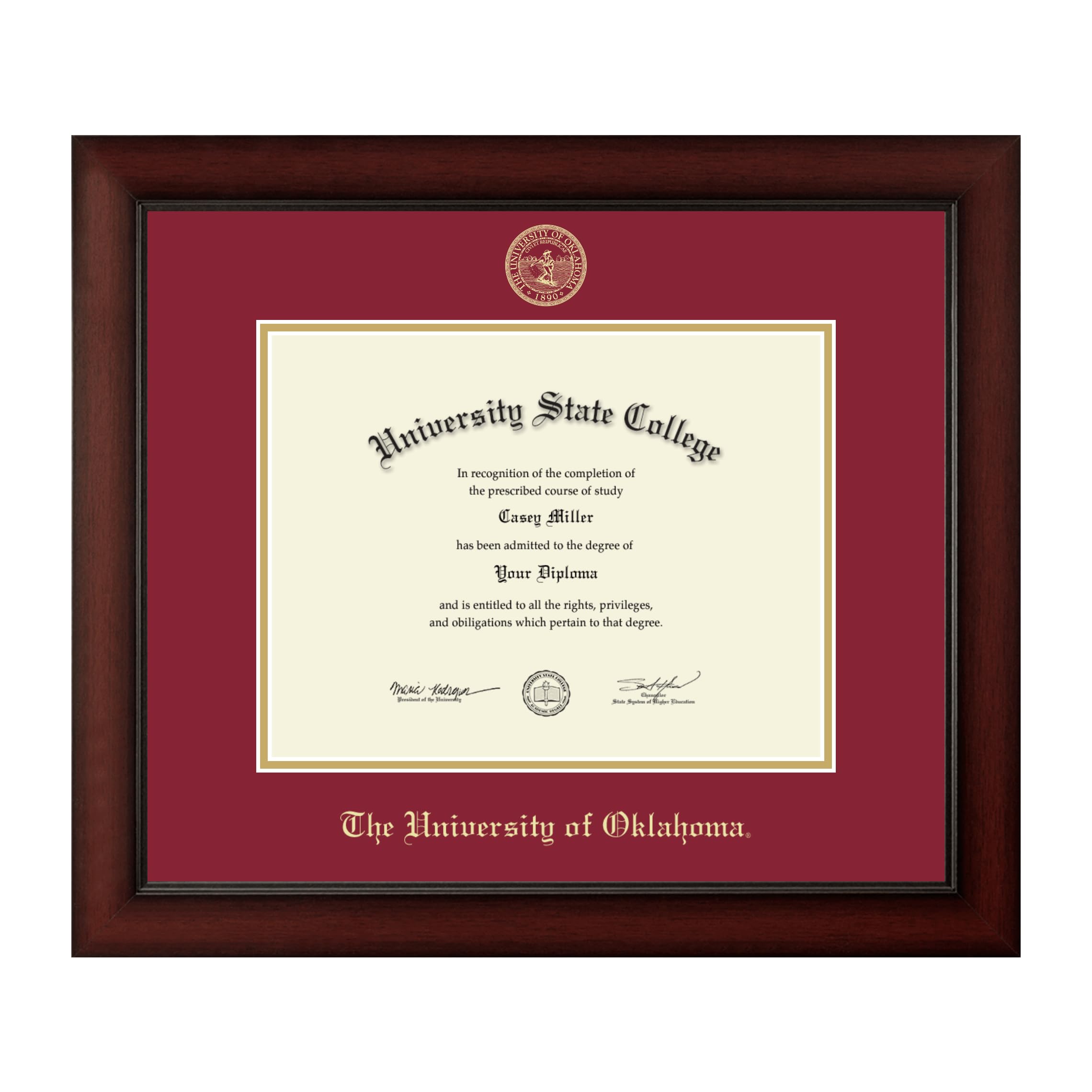 University Of Oklahoma Diploma Replacement Oklahoma City University