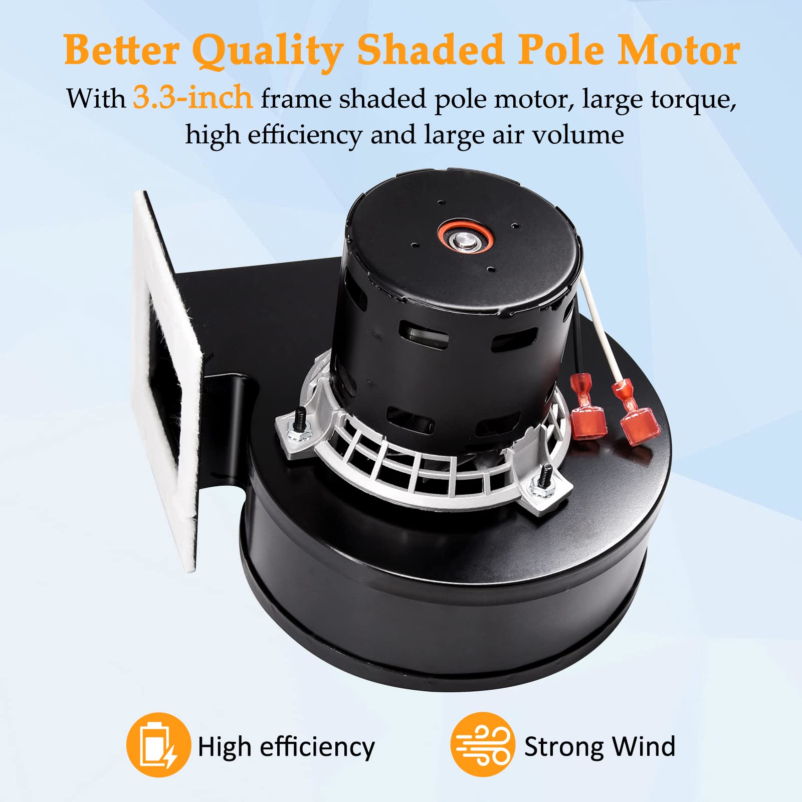 Snapklik.com : Criditpid Replacement PU-4C442 Convection Blower Fan For ...
