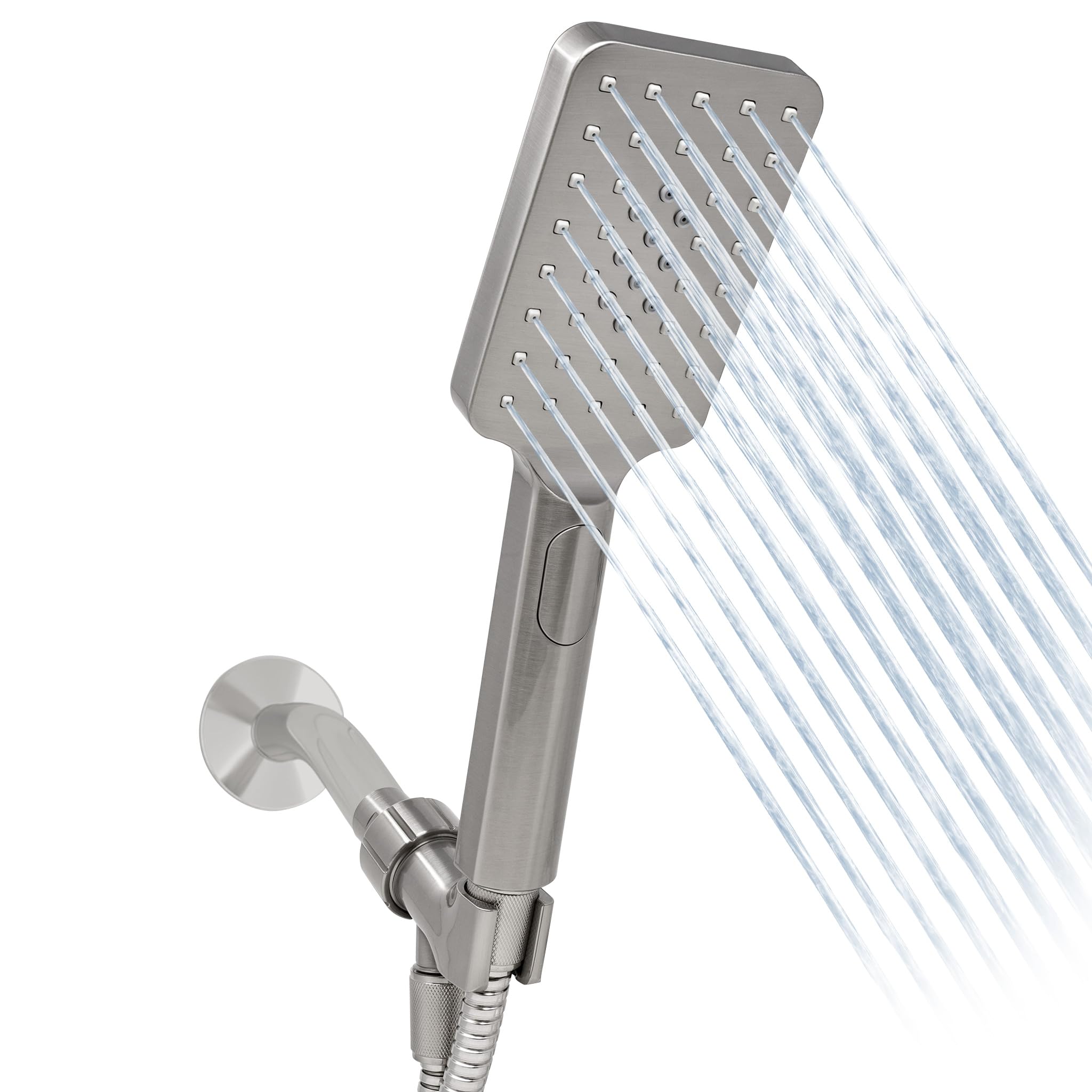 Metpure High-Pressure Handheld Shower Head with Easy Clicker for ...