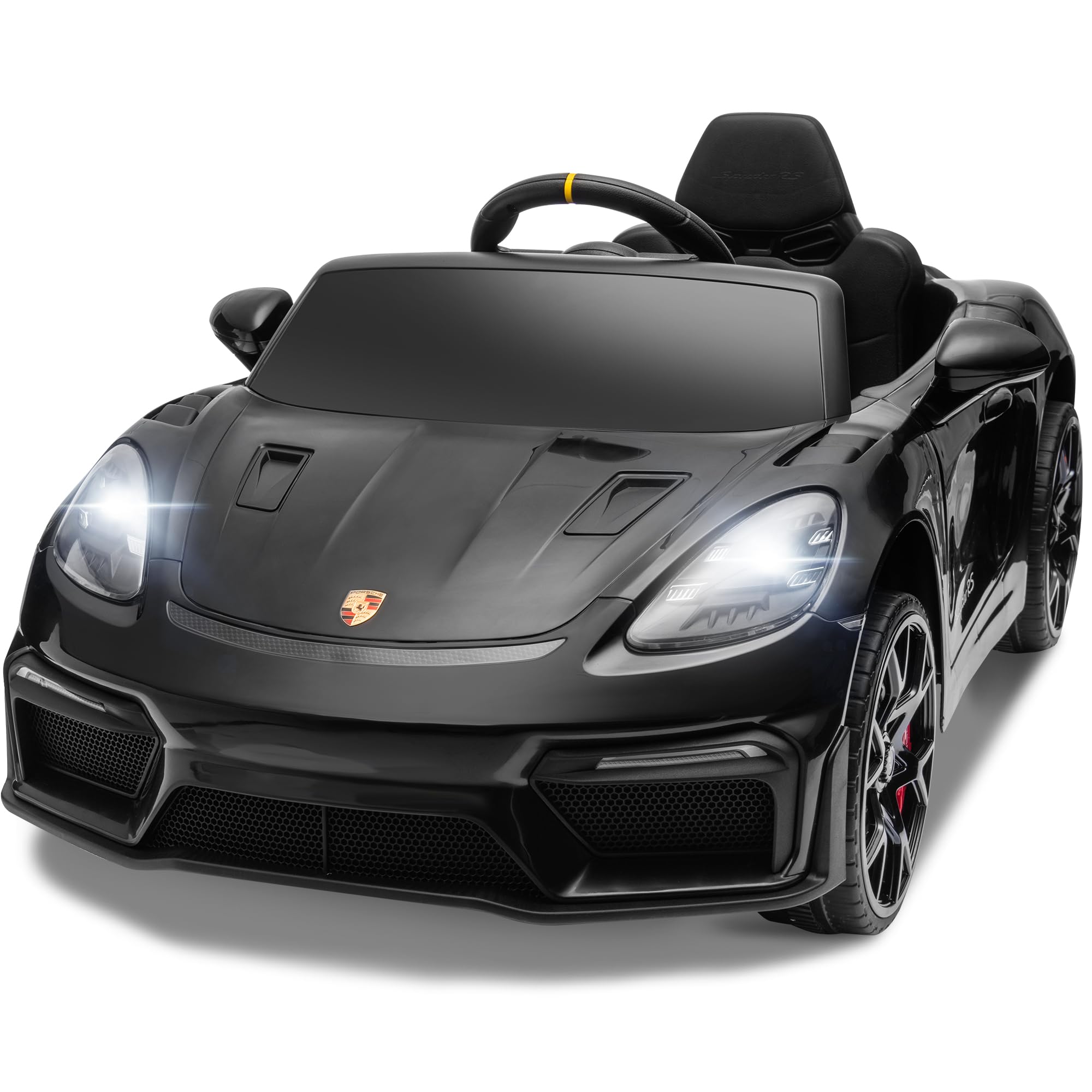 Amazon.com: ENYOPRO Licensed Porsche 718 Spyder RS Ride-On Electric Car ...