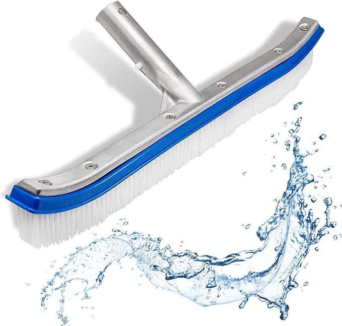 Amazon.com : Banax Pool Brush Head, 17.5" Pool Brushes for Cleaning ...