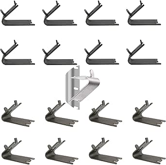 Amazon.com: 24 Pcs 920158 Freezer Shelf Clip, Stainless Steel ...