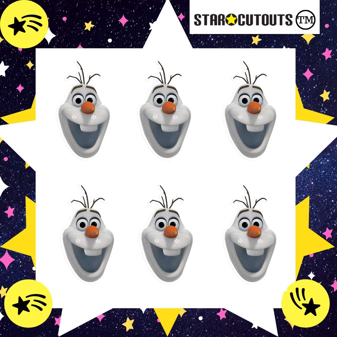 Frozen Olaf Printable Mask