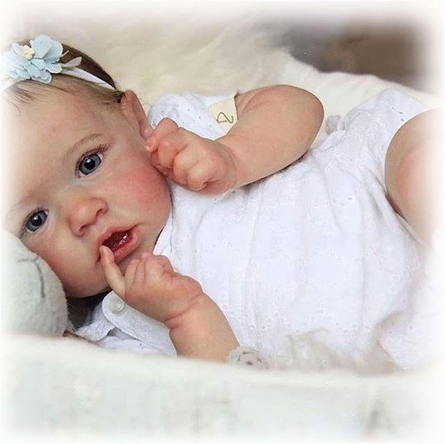 BebéS Reborn De Silicona Reales NiñA, 22Pulgadas 55Cm Dulce Lindo Bebé ...