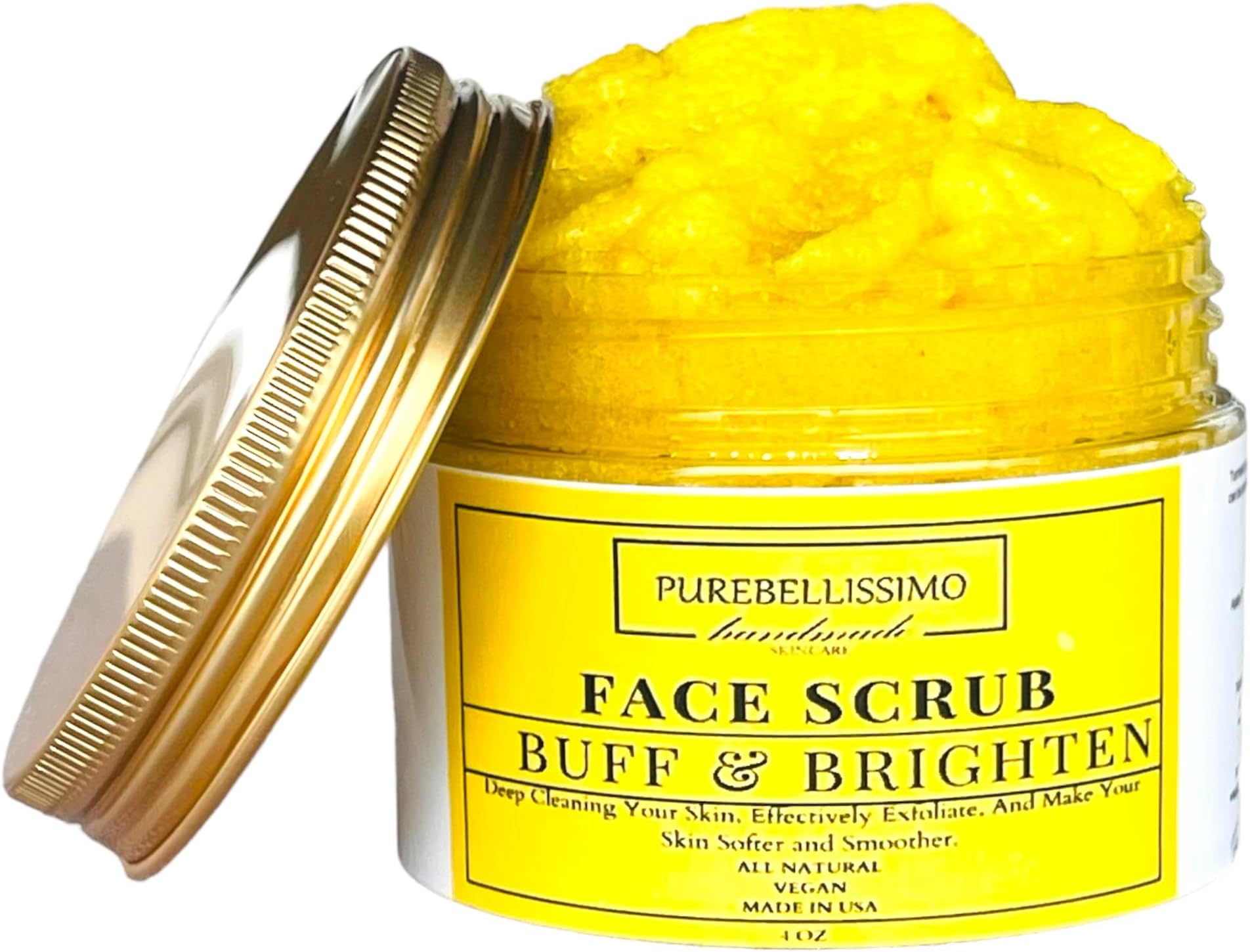 Amazon.com: Face Scrub - USA Made with Natural & Organic Ingredients ...