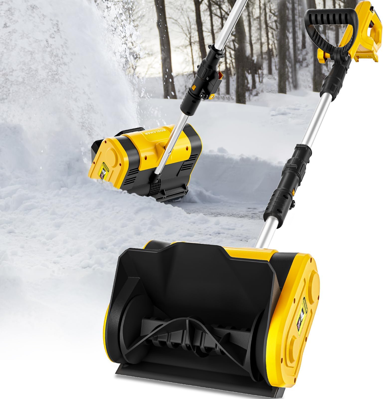 Amazon.com : SOYUS Electric Snow Shovel, 11-Inch 10 Amp Corded Snow ...