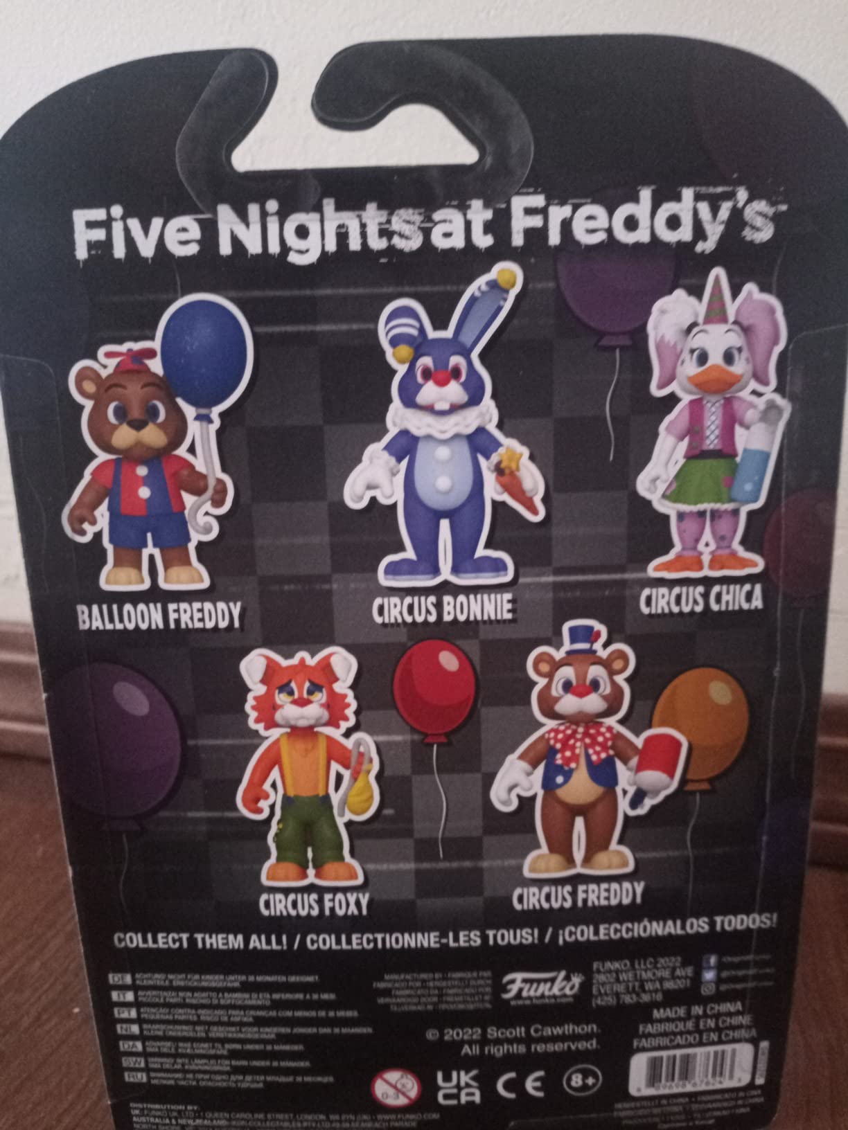 Amazon.com: Funko Pop! Action Figure: Five Nights at Freddy's - Circus ...