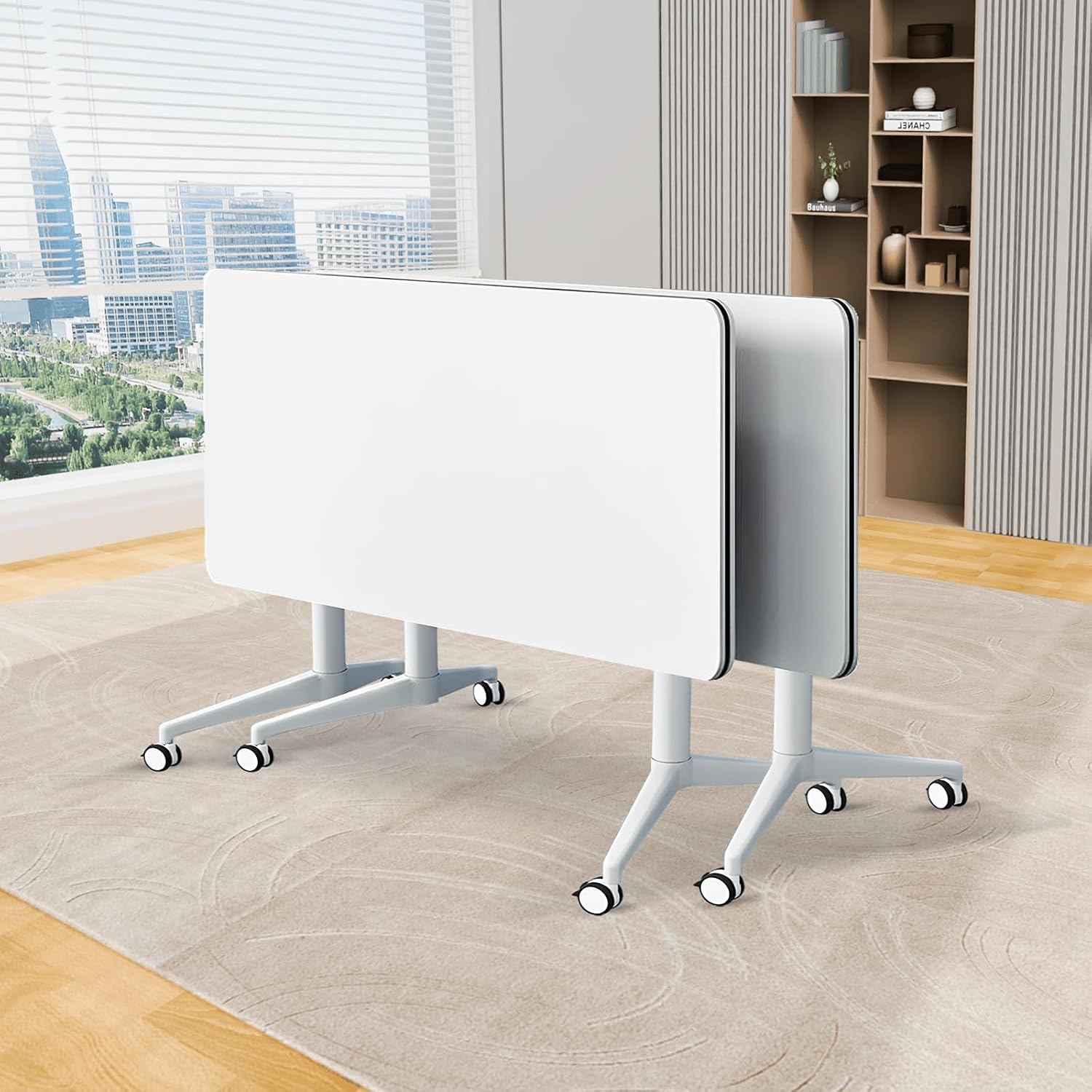 Amazon.com: YLMYXB Folding Conference Table, Conference Room Tables ...