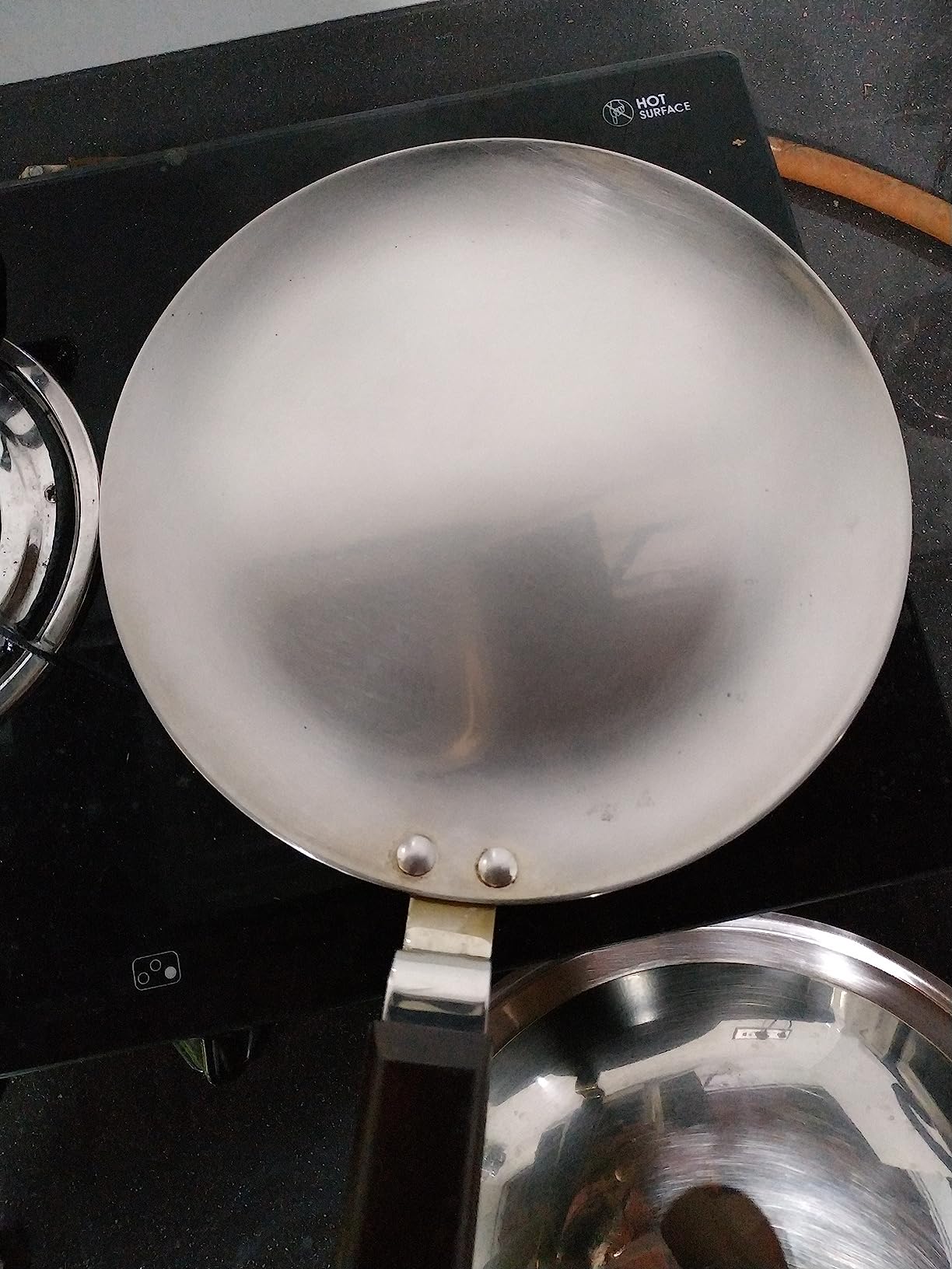 Buy Hawkins 24 cm Tava, Triply Stainless Steel Tawa with Stainless ...