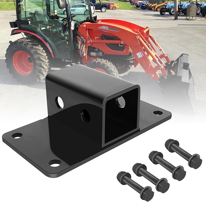 Amazon.com: TULALUX Bolt on Tractor Bucket 2 inch Receiver, 2" Towing ...
